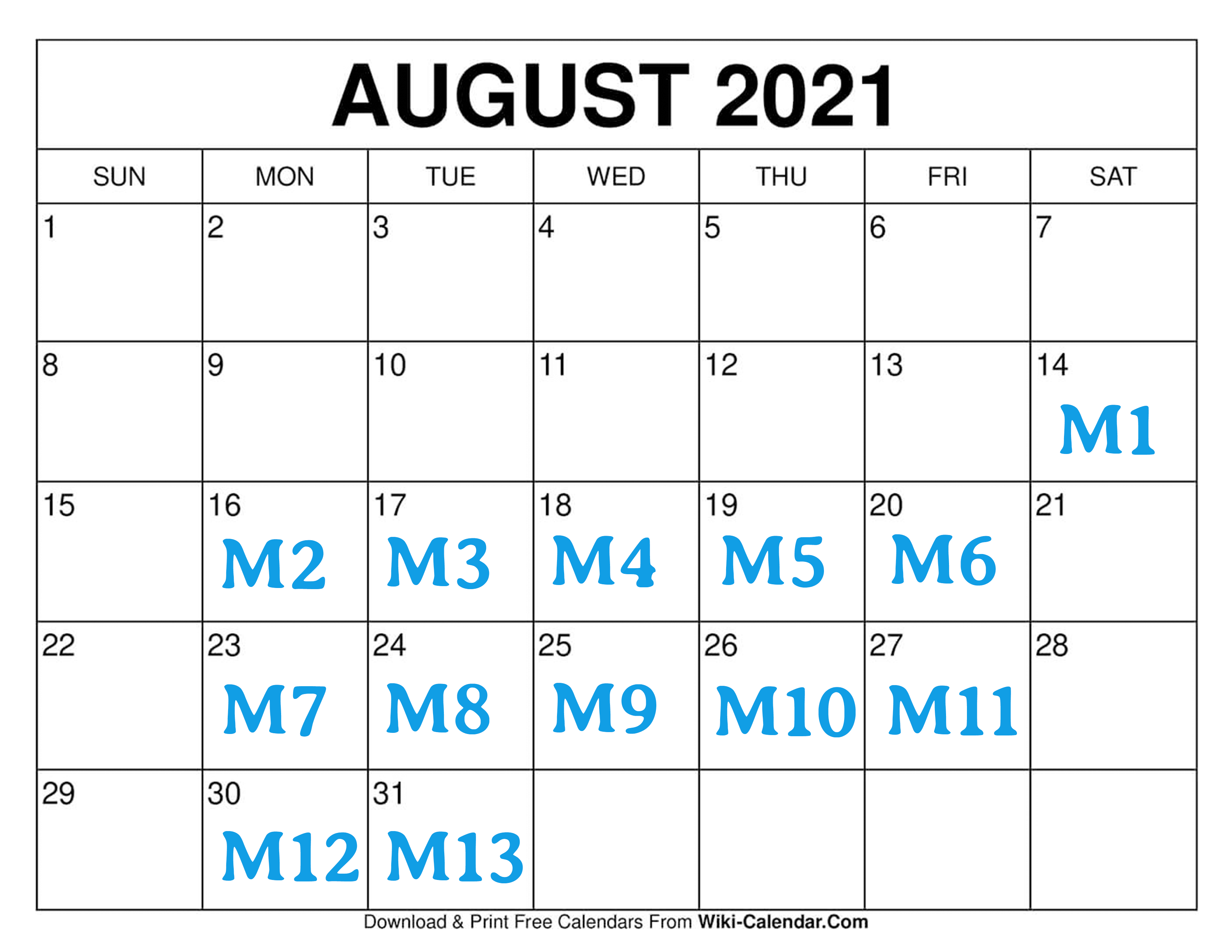 M CLASS 2021 Teen Class Schedule Calendar 1 | 1-2-3 Driving School